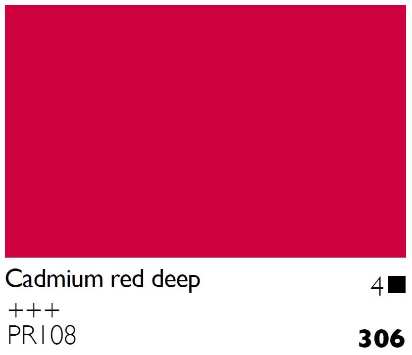 Cobra Artist Water Mixable Oil Colour - 306 - Cadmium Red Deep 40ml ...