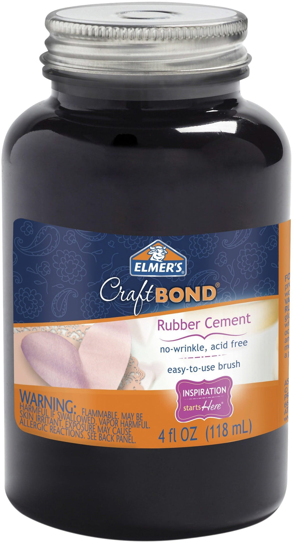 Elmer's CraftBond® Rubber Cement - 4oz – CraftOnline