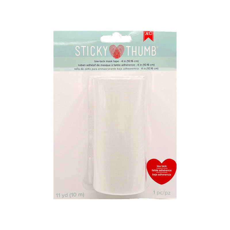 Sticky Thumb Low Tack Mask Tape - 11 Yards x 4" – CraftOnline