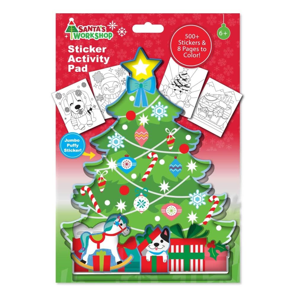 Colorbok Santa's Workshop Sticker Activity Pad 24 Sheets* – CraftOnline