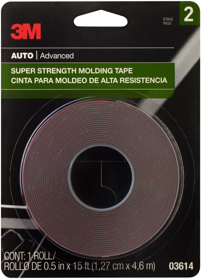3M Super Strength Molding Tape .5 inch X15 – CraftOnline