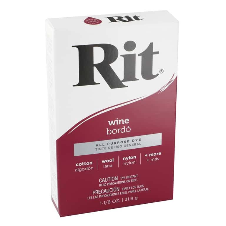Rit Dye Powder Fabric Dye - Wine – CraftOnline