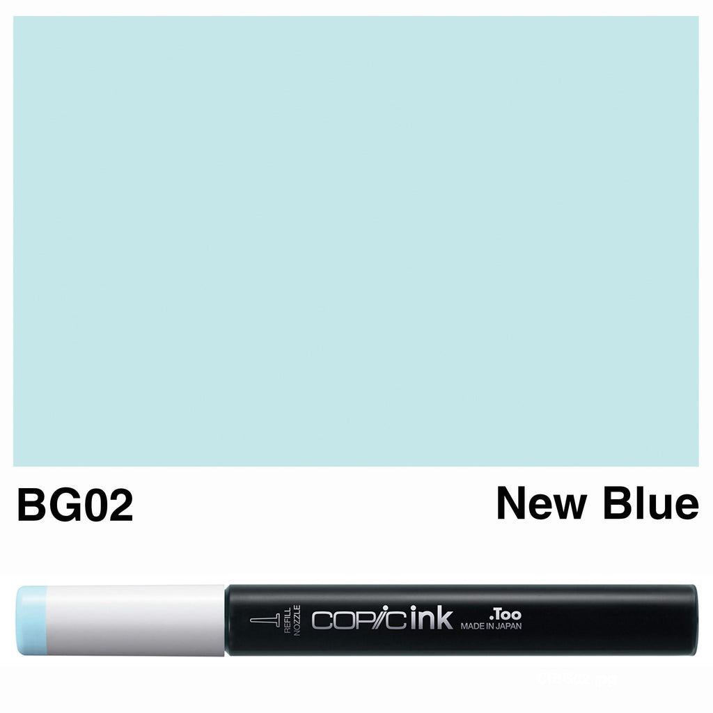 Copic Ink BG02-New Blue – CraftOnline