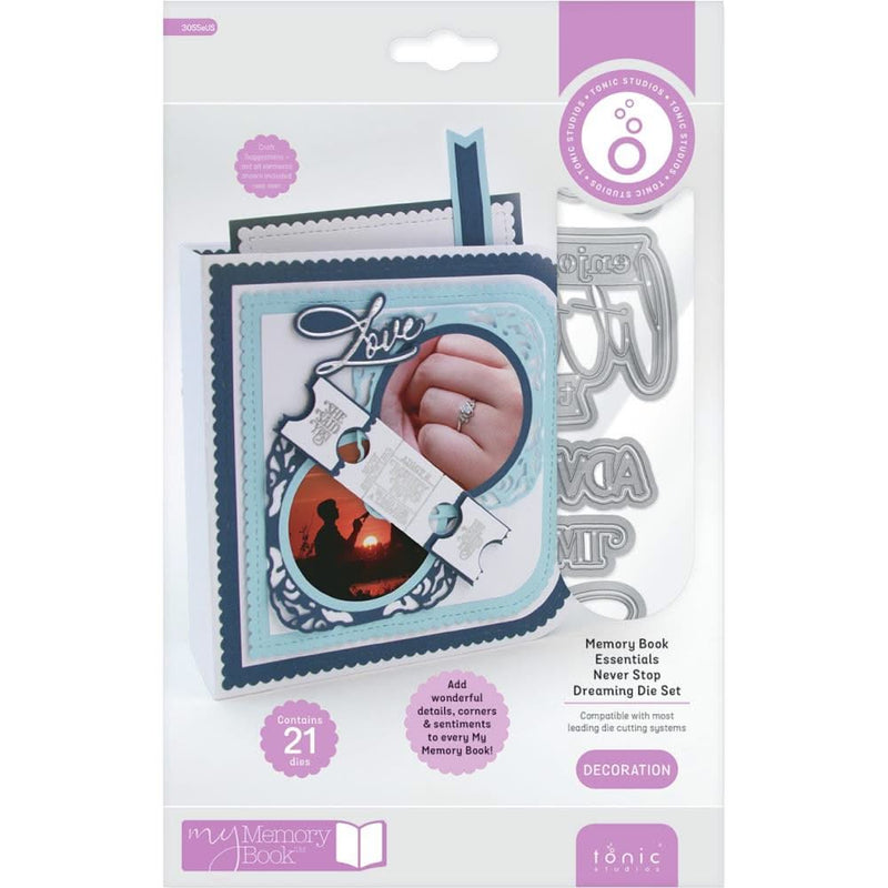 Tonic Studios My Memory Book Essentials Dies - Never Stop Dreaming* – CraftOnline