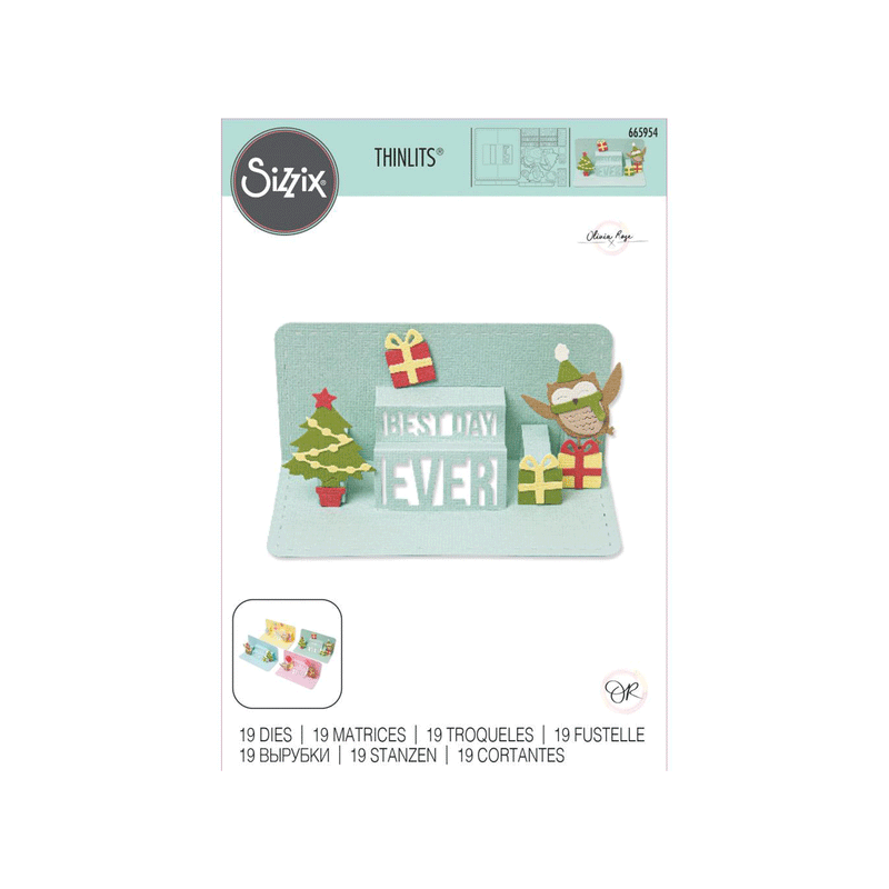 Sizzix Thinlits Dies By Olivia Rose 19 Pack - Multi-Phrase Pop-Up* – CraftOnline