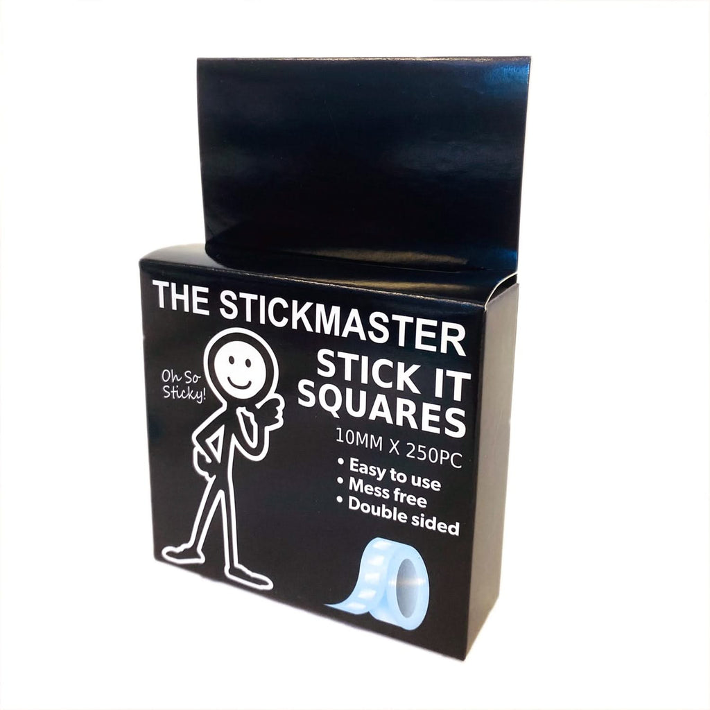 The Stickmaster Stick It Squares 10mm 250/pkg - Medium – CraftOnline