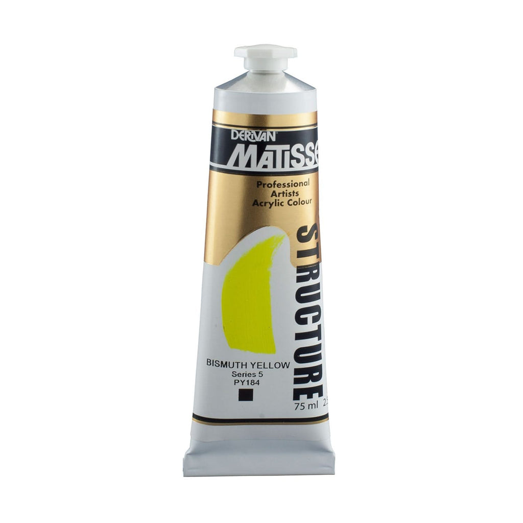 Matisse Structure Paint 75mL - Bismuth Yellow* – CraftOnline