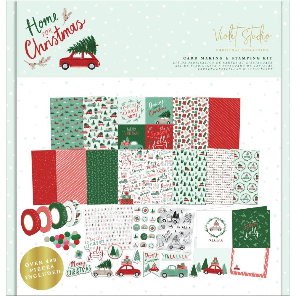 Violet Studio Card Making & Stamping Bundle - Home For Christmas ...