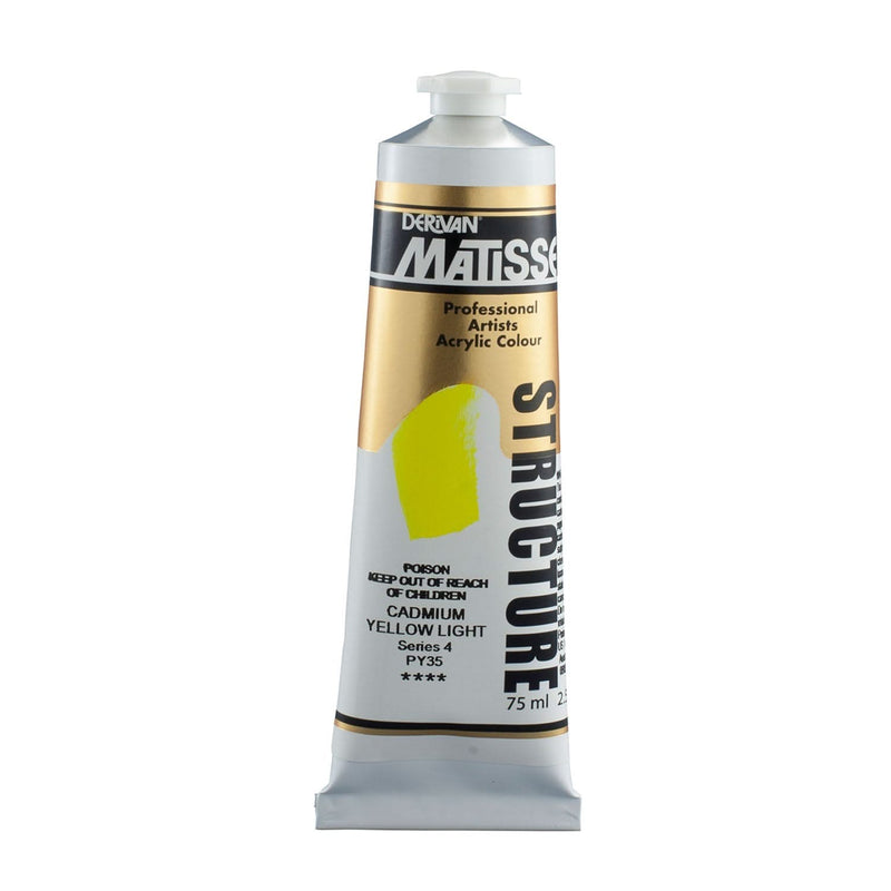 Matisse Structure Paint 75mL - Cadmium Yellow Light* – CraftOnline