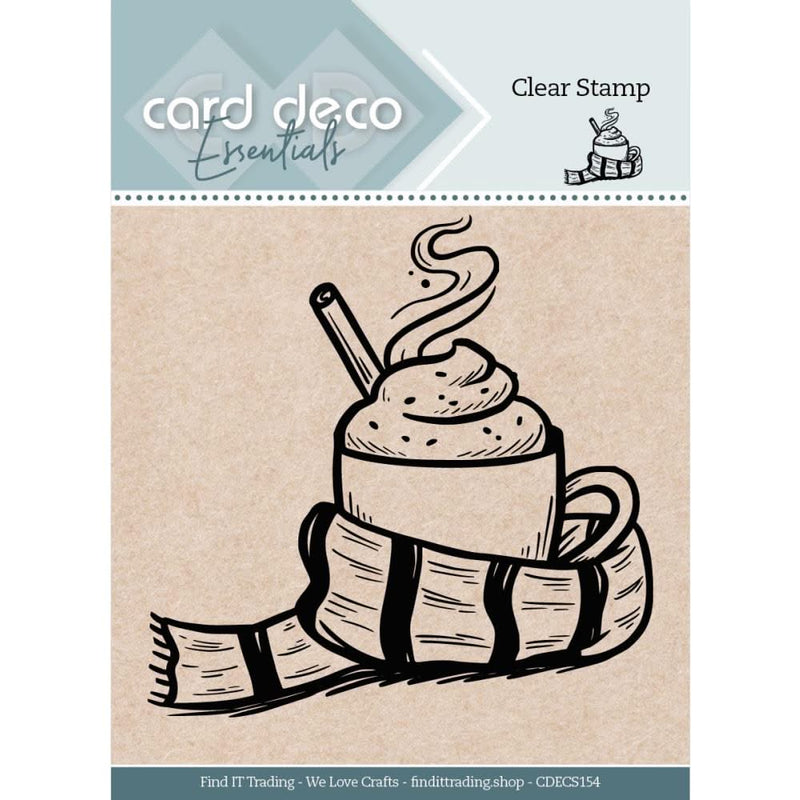 Find It Trading Card Deco Essentials Clear Stamp Hot Chocolate ...