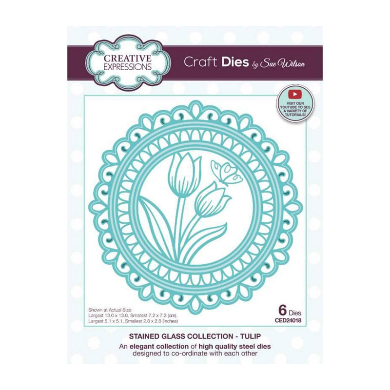 Creative Expressions Craft Dies By Sue Wilson - Stained Glass Collecti ...