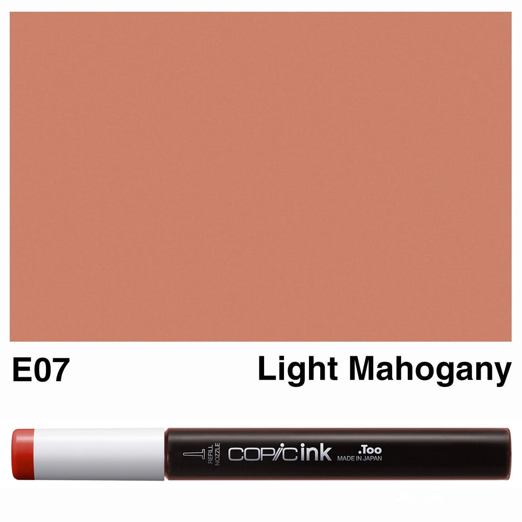 Copic Ink E07-Light Mahogany* – CraftOnline