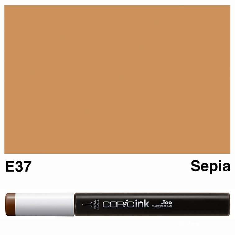 Copic Ink E37 - Sepia 12ml* – CraftOnline