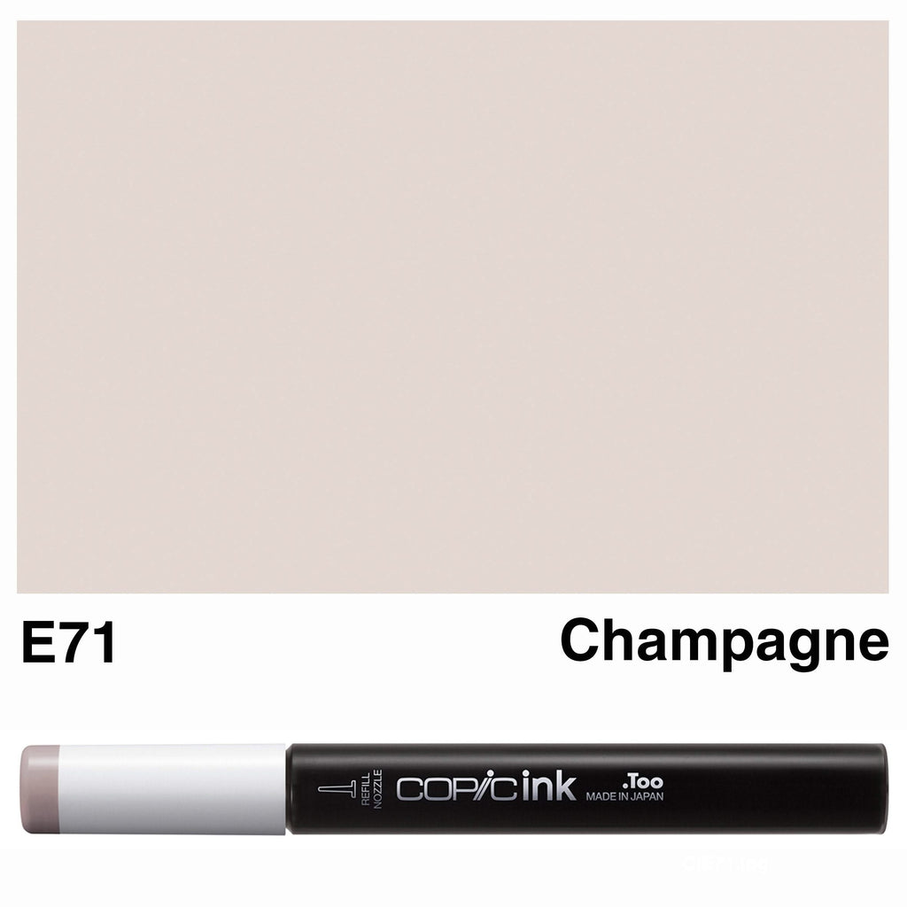 Copic Ink E71-Champagne* – CraftOnline