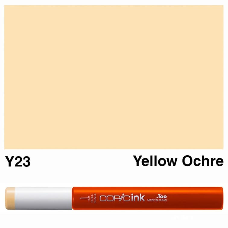 Copic Ink Y23 - Yellow Ochre 12ml – CraftOnline