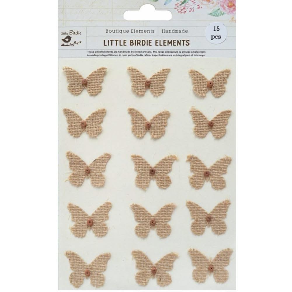 Little Birdie Flutter Sticker Embellishment 15/Pkg Flutter* – CraftOnline
