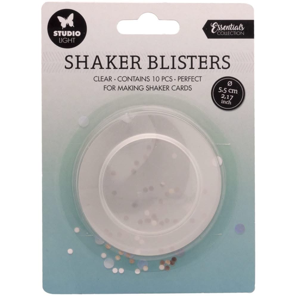 Studio Light Shaker Window Blister 10 pack - Nr. 01, Round – CraftOnline