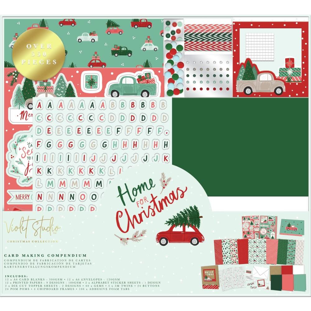 Violet Studio Home For Christmas - Card Making Compendium* – CraftOnline