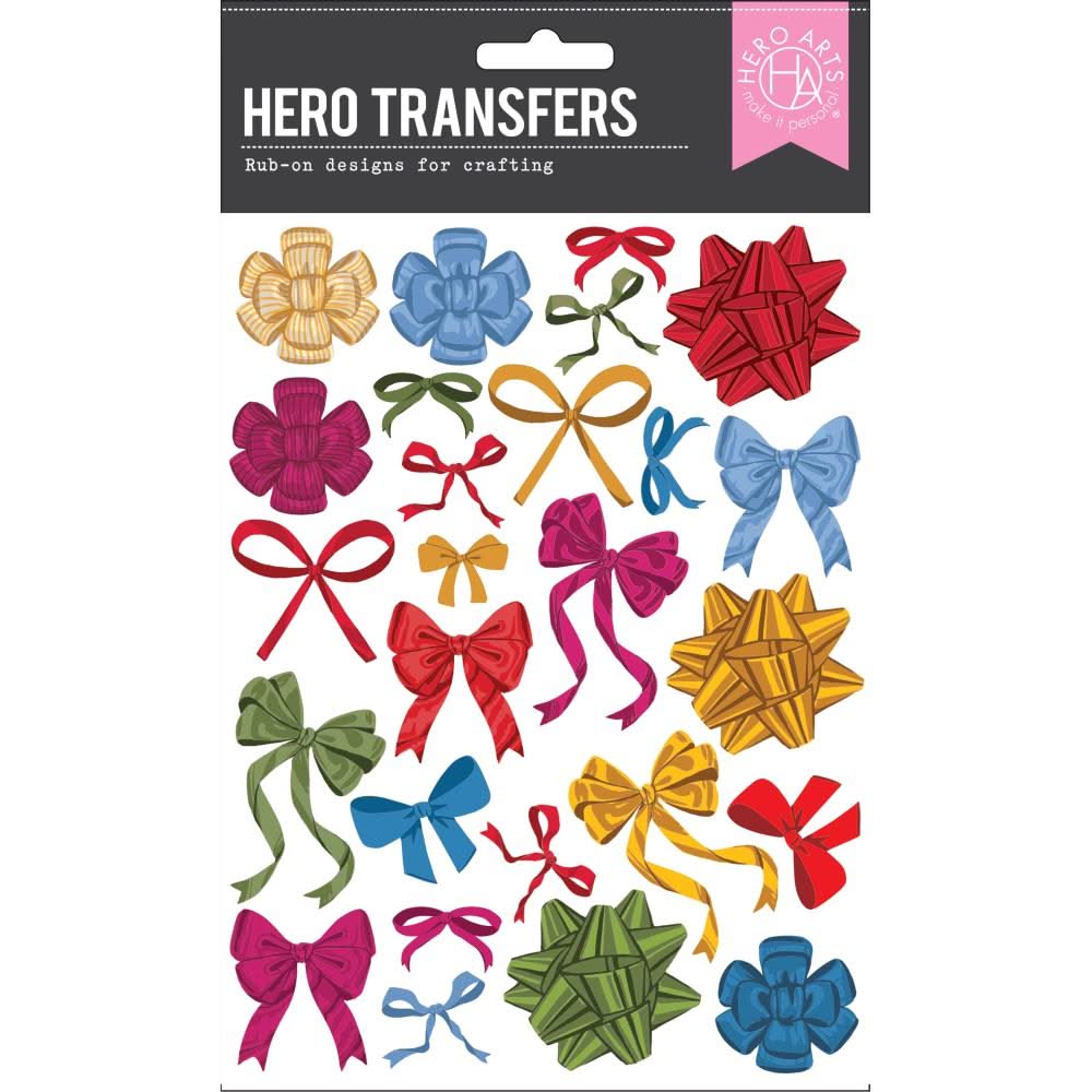 Hero Arts Hero Transfers Ribbons & Bows* – CraftOnline