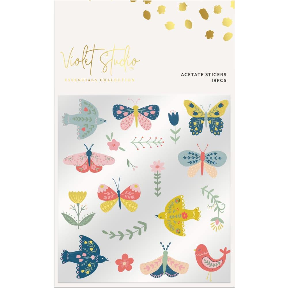 Violet Studio Acetate Stickers Folk Tales – CraftOnline
