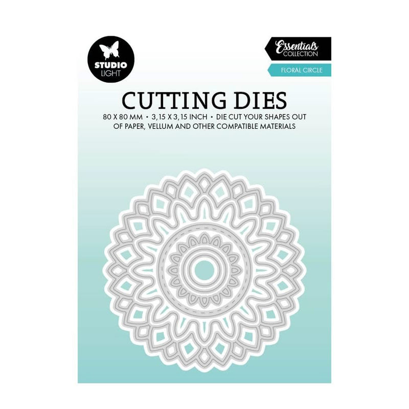 Studio Light Essentials Cutting Dies Nr. 717, Floral Circle – CraftOnline
