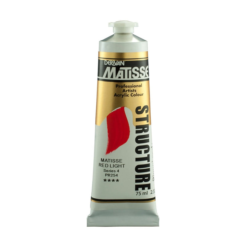 Matisse Structure Paint 75mL - Matisse Red Light – CraftOnline