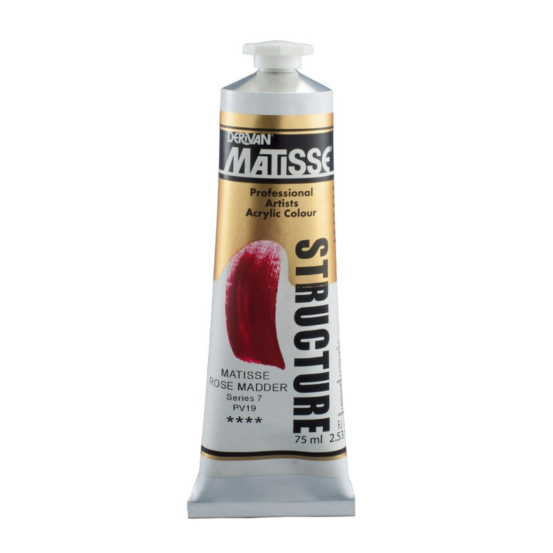 Matisse Structure Paint 75mL - Matisse Rose Madder – CraftOnline