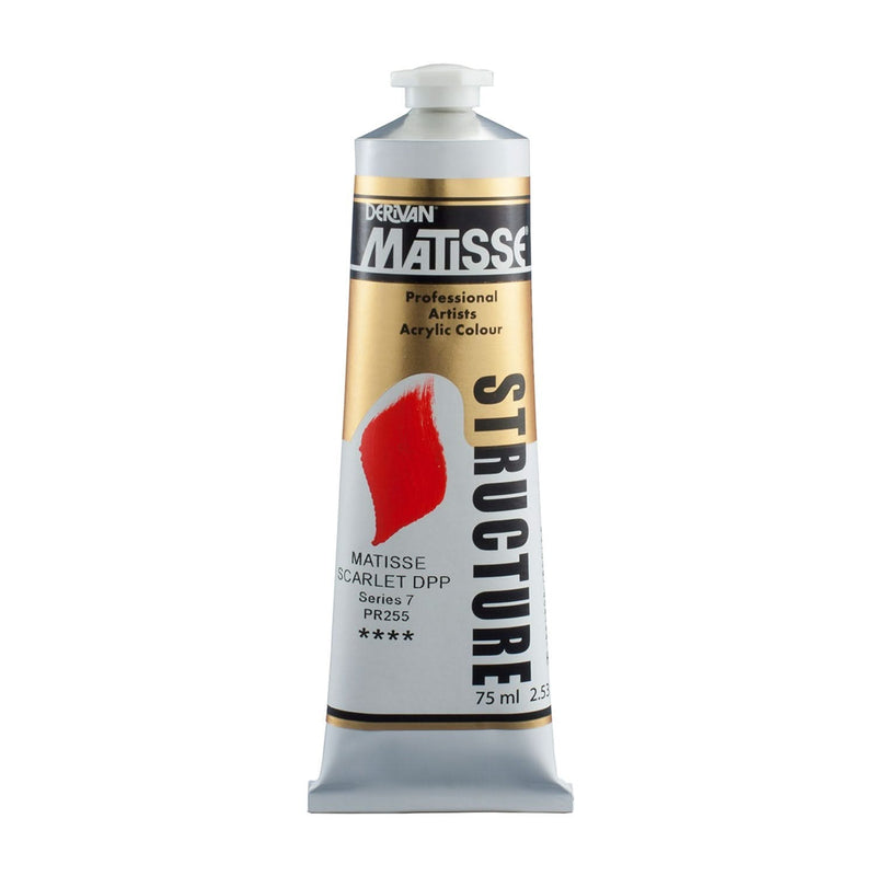 Matisse Structure Paint 75mL - Matisse Scarlet DPP – CraftOnline