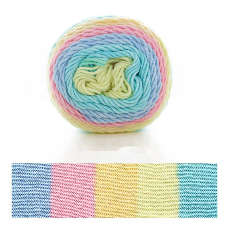 Poppy Crafts Rainbow Cotton Yarn 100g - Mix 29 – CraftOnline