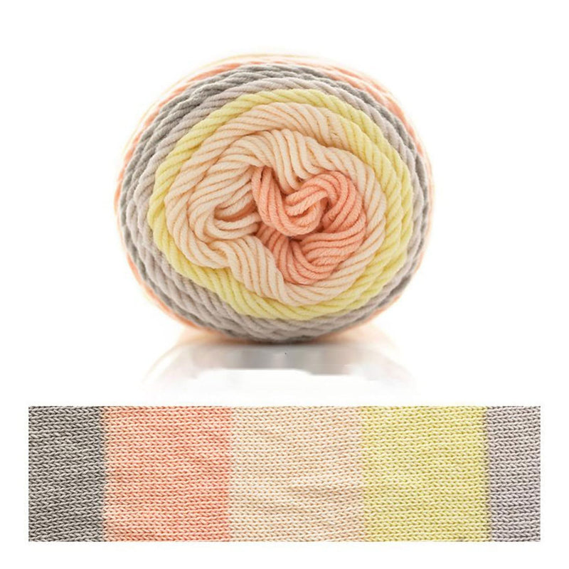 Poppy Crafts Rainbow Cotton Yarn 100g - Mix 33 – CraftOnline