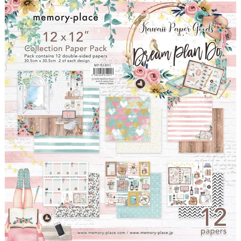 Memory Place Collection Pack 12"X12" Dream Plan Do* – CraftOnline