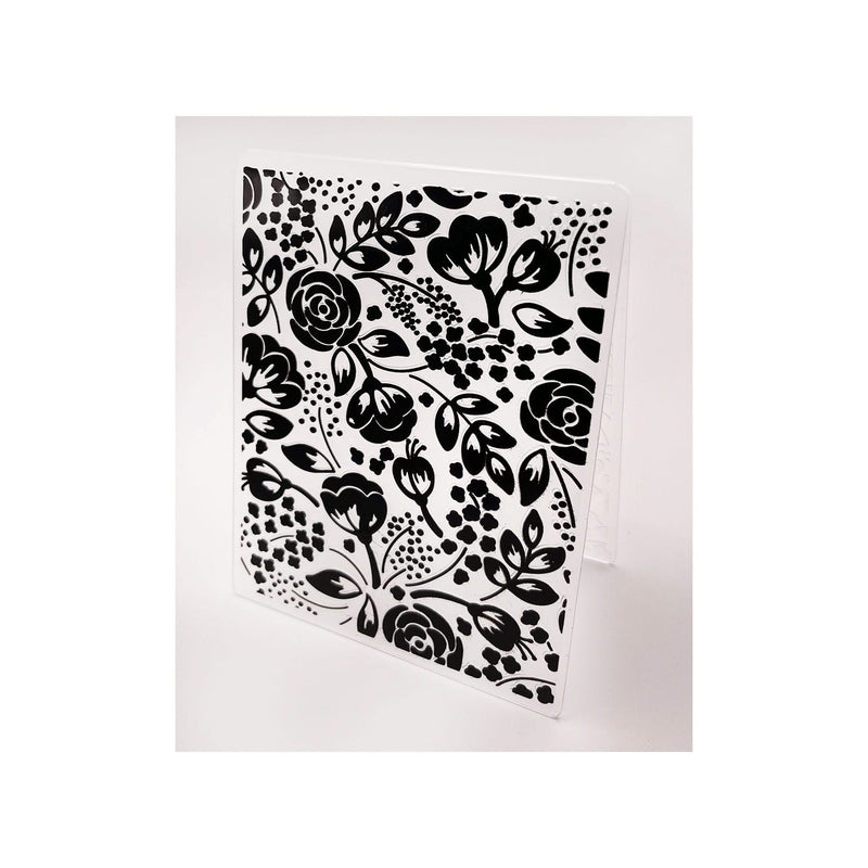 Poppy Crafts Embossing Folder #142 - 4"x6" - Flower Garden – CraftOnline