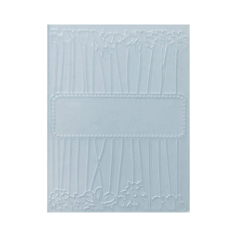Poppy Crafts Embossing Folder #302 - Floral Banner – CraftOnline