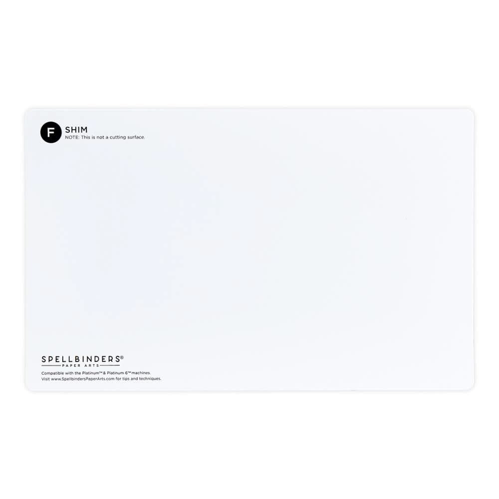Spellbinders Mylar Shim 2 pack 9.625" x 6.0625" – CraftOnline
