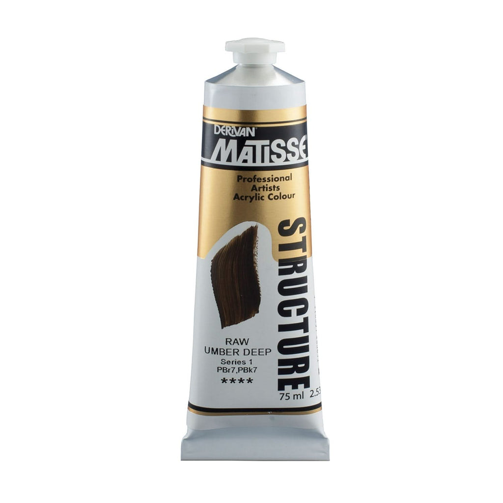 Matisse Structure Paint 75mL - Raw Umber Deep* – CraftOnline