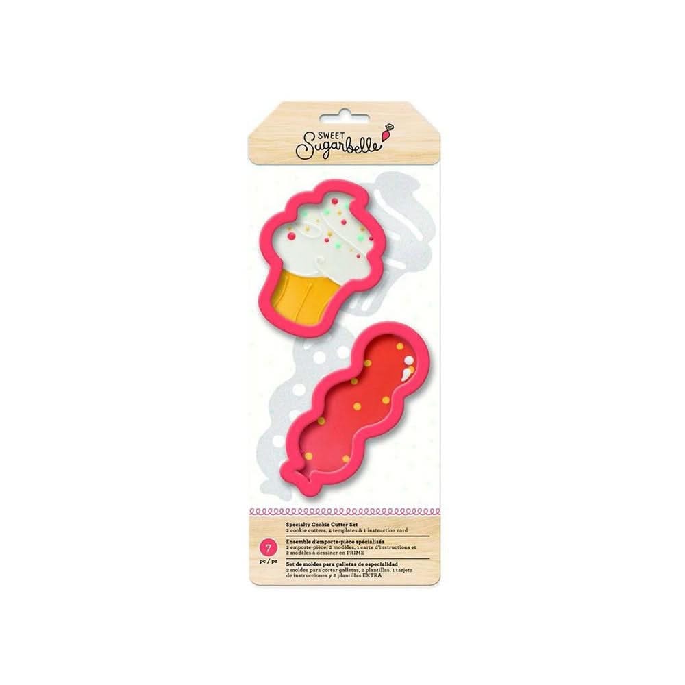 Sweet Sugarbelle Specialty Cookie Cutter Set 7 Pack - Celebrate ...