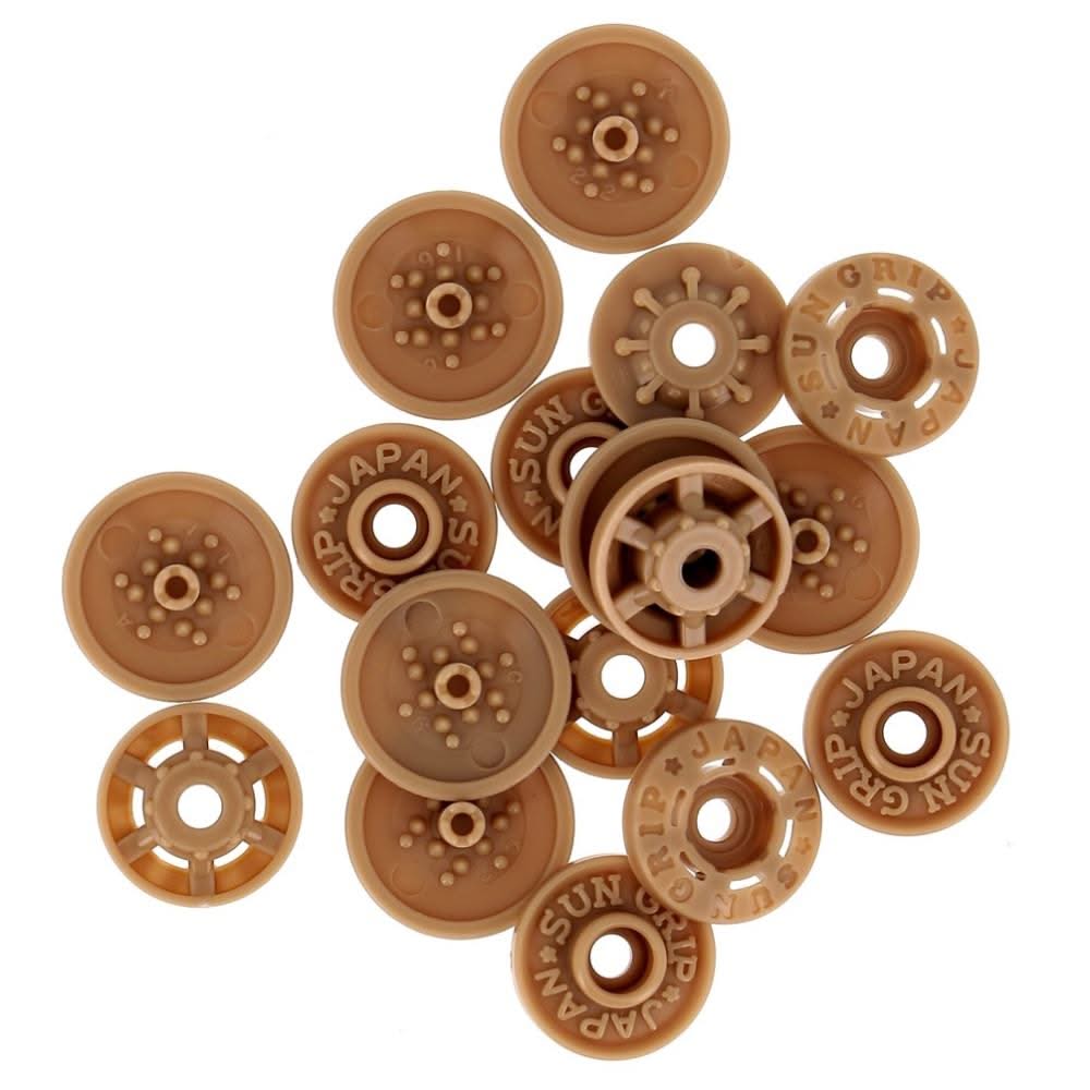 Bohin Finger Snap Fasteners 13mm (1/2") 8 Sets - Beige* – CraftOnline