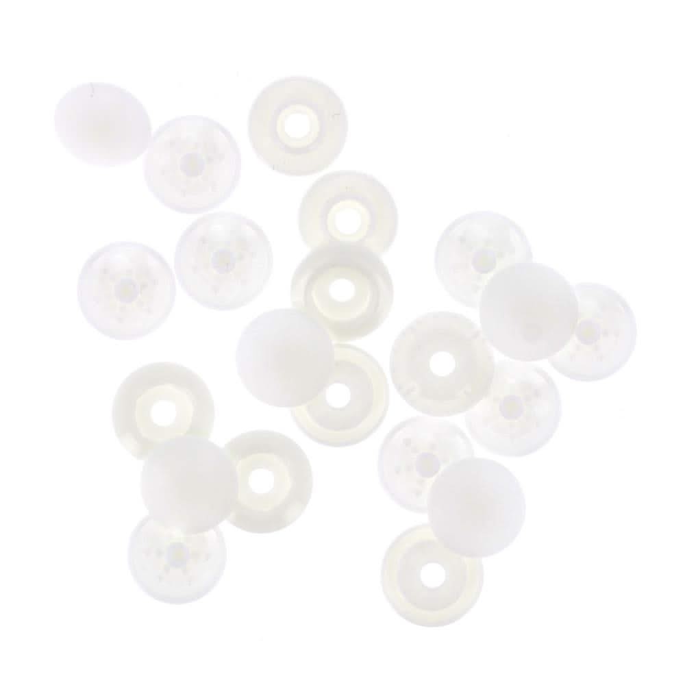 Bohin Finger Snap Fasteners 9mm (3/8") 8 Sets - White* – CraftOnline