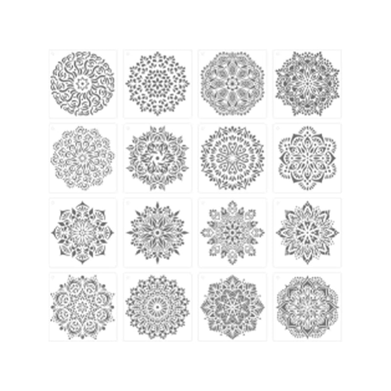 Poppy Craft Stencil Kit #50 - Mandala* – CraftOnline