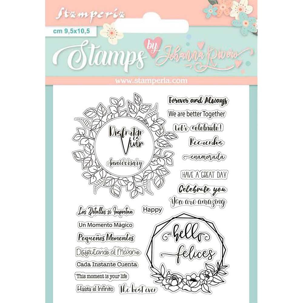 Stamperia Clear Stamps - Quotes, Celebration* – CraftOnline