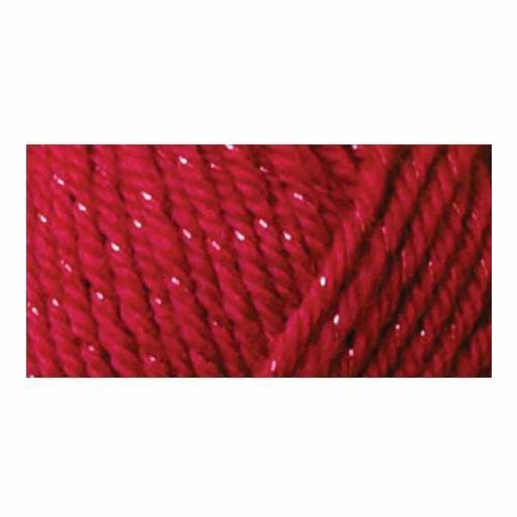 Caron Simply Soft Party Yarn - Rich Red Sparkle - 3oz/85g* – CraftOnline