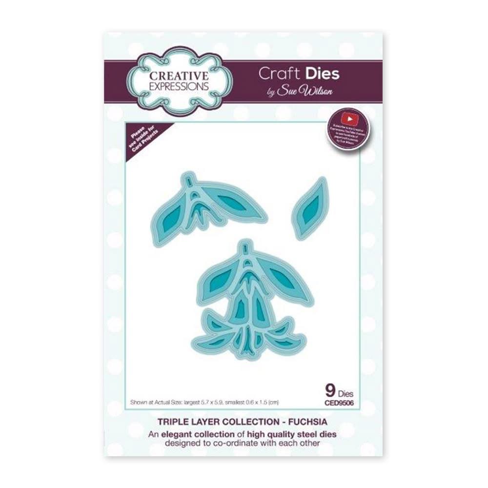 Creative Expressions - Craft Dies - Triple Layer Collection Fuchsia ...