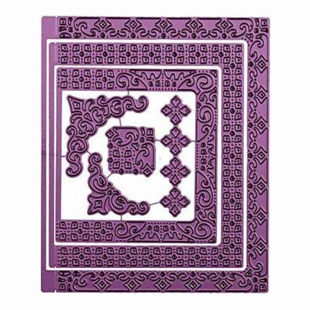 Cheery Lynn Designs Die A2 Royal Scandinavian Card Facer* – CraftOnline