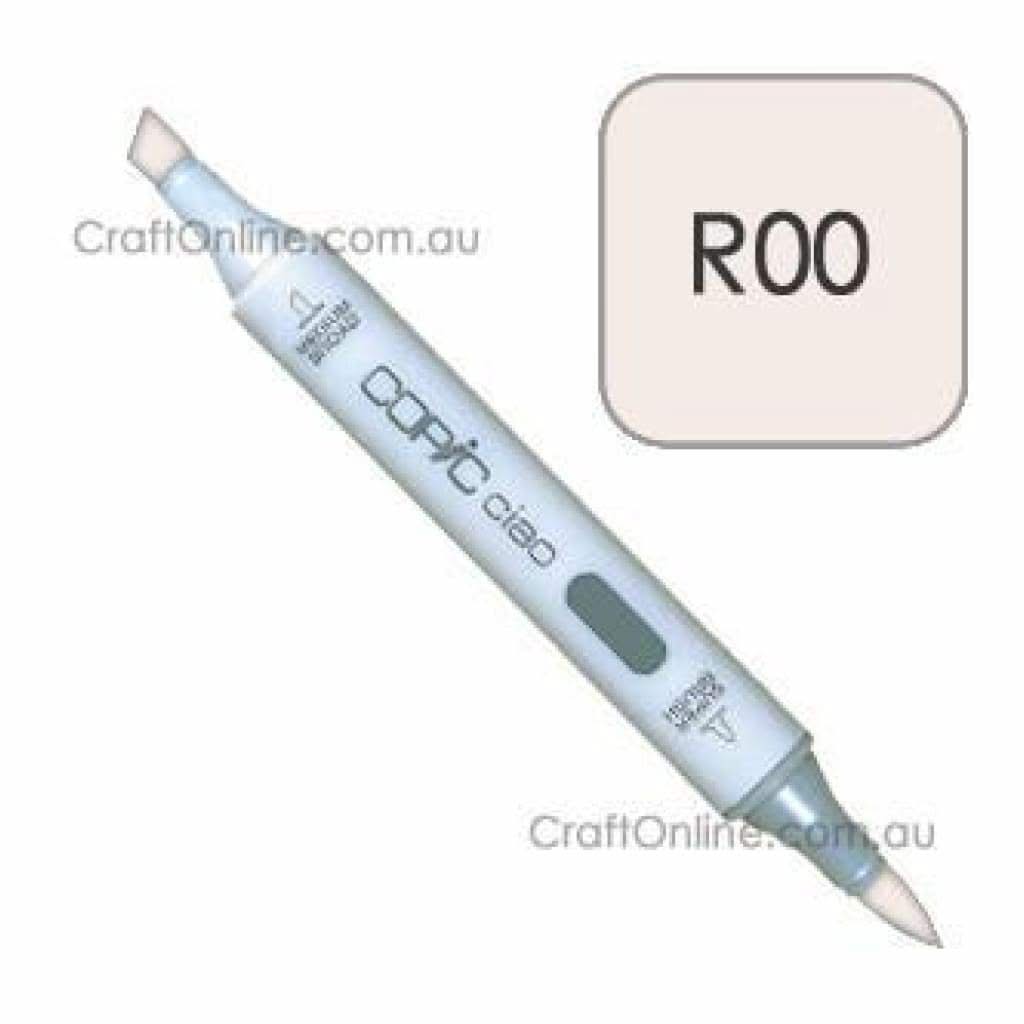 Copic Ciao Marker Pen R00 Pinkish White – CraftOnline