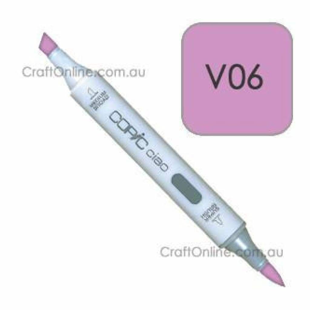 COPIC Ciao Marker Pen- V06 Lavender | Premium Artist Marker – CraftOnline