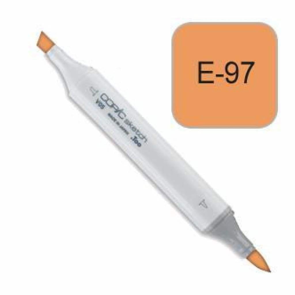 COPIC SKETCH Marker Pen E97 Deep Orange – CraftOnline