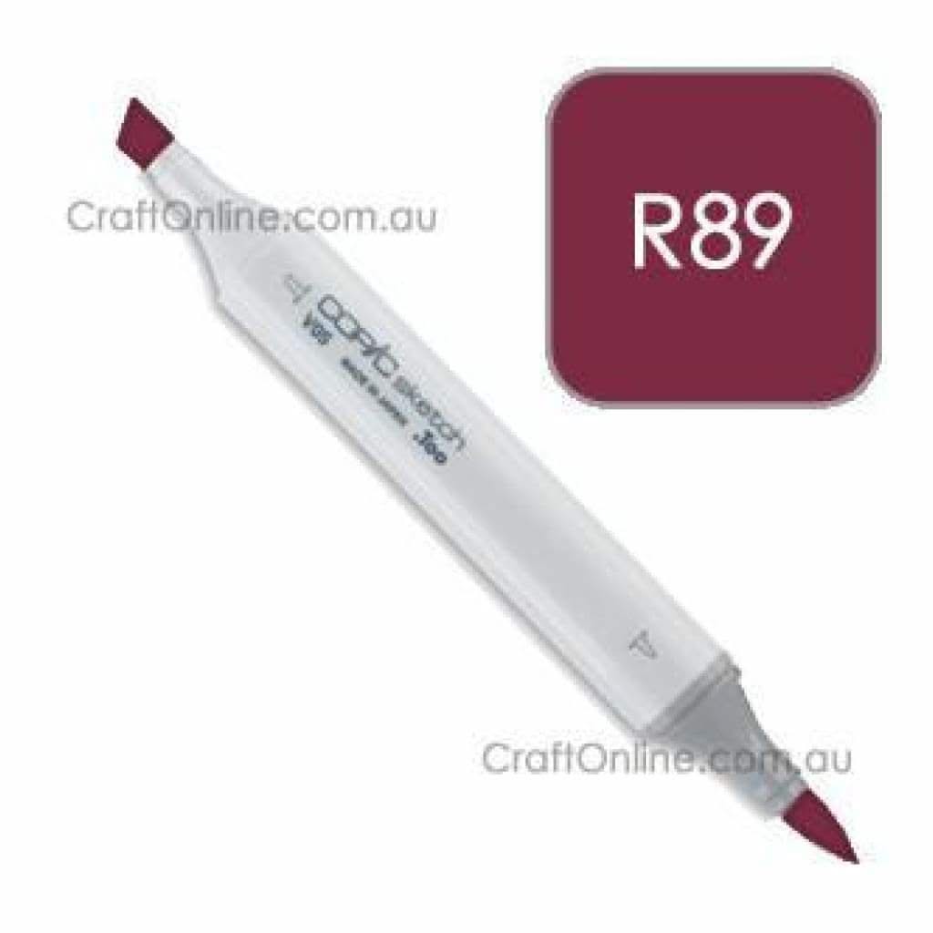 COPIC SKETCH Marker Pen R89 Dark Red – CraftOnline