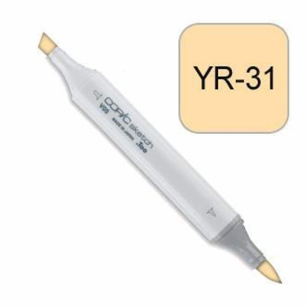 COPIC SKETCH Marker Pen YR31 Light Reddish Yellow – CraftOnline