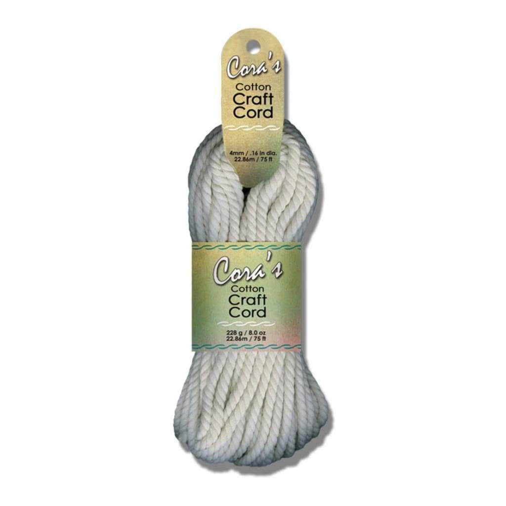 Cotton Cord 4mmX75ft - Natural – CraftOnline