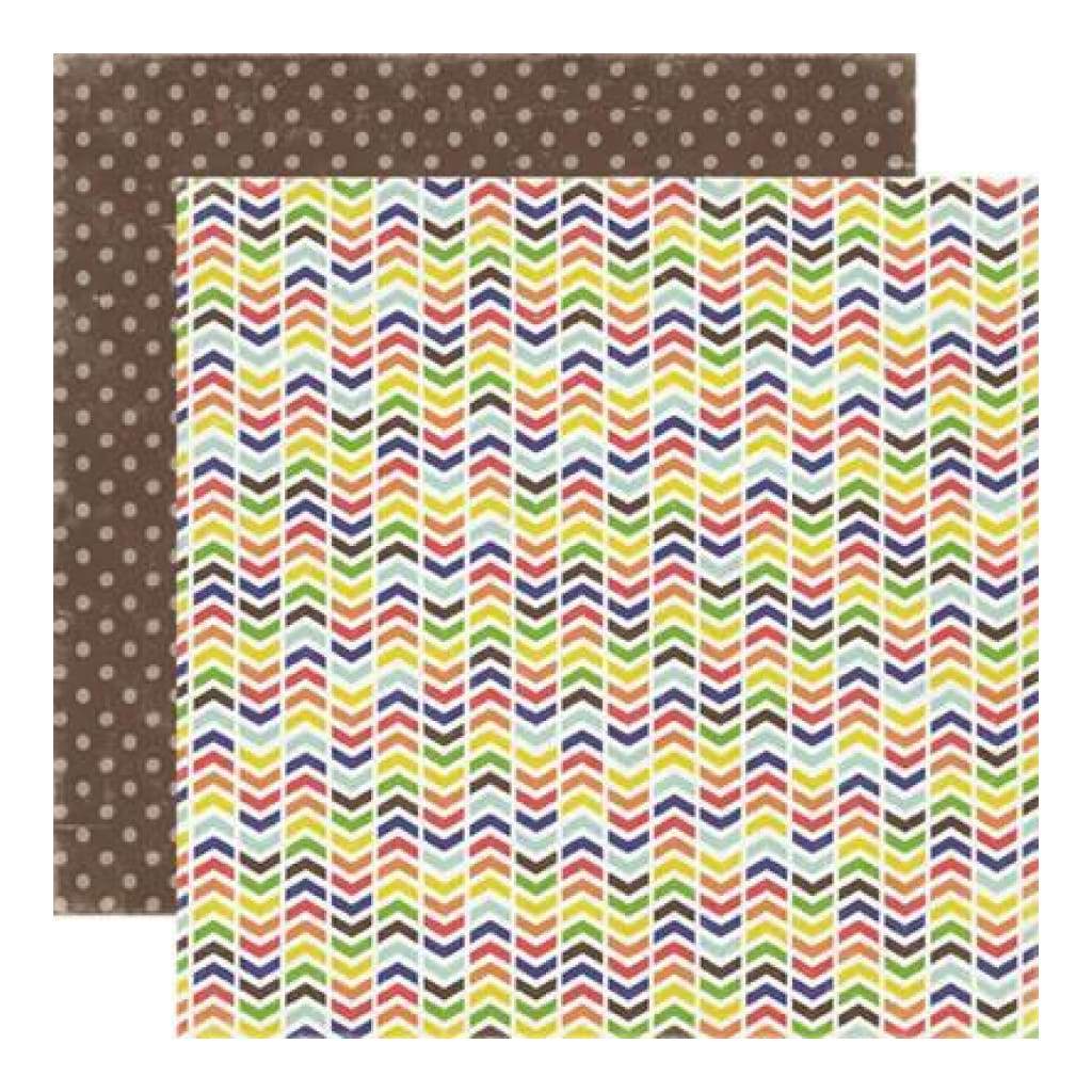 Echo Park Paper & Glue Recess 12x12 Scrapbook Paper – Double-Sided ...
